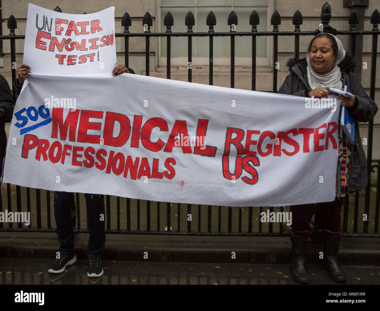 NHS In Crisis - Fix It Now demonstration. The People’s Assembly and ...