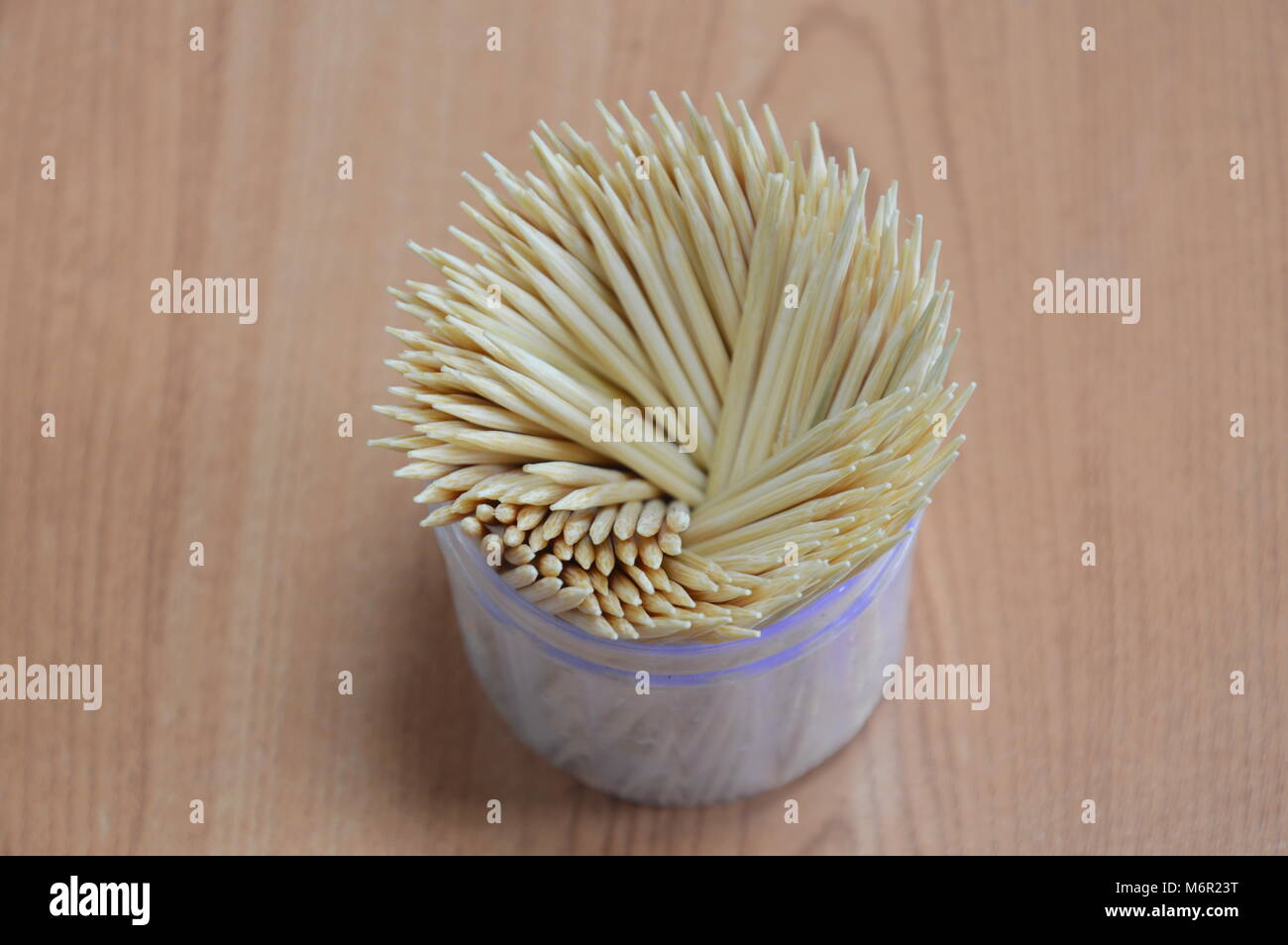 toothpick in box packaging Stock Photo - Alamy