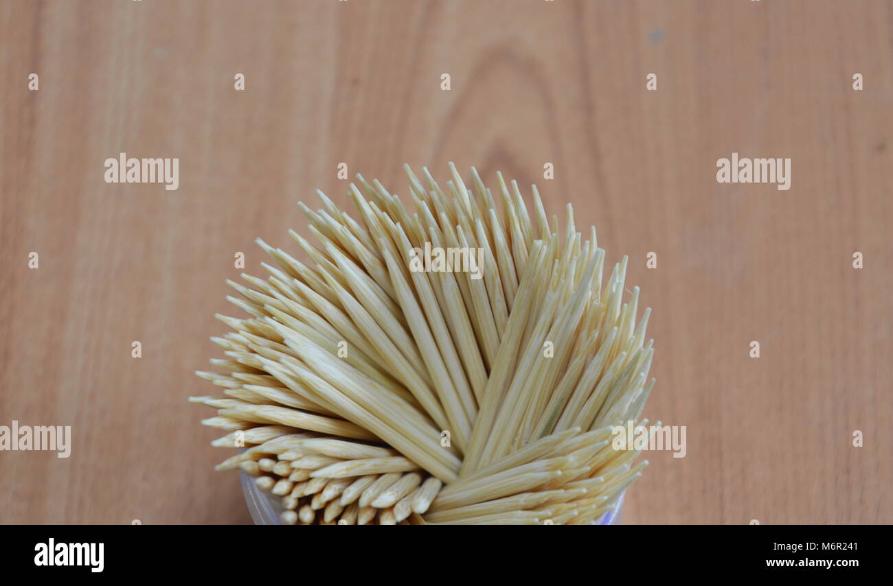 toothpick in box packaging Stock Photo - Alamy