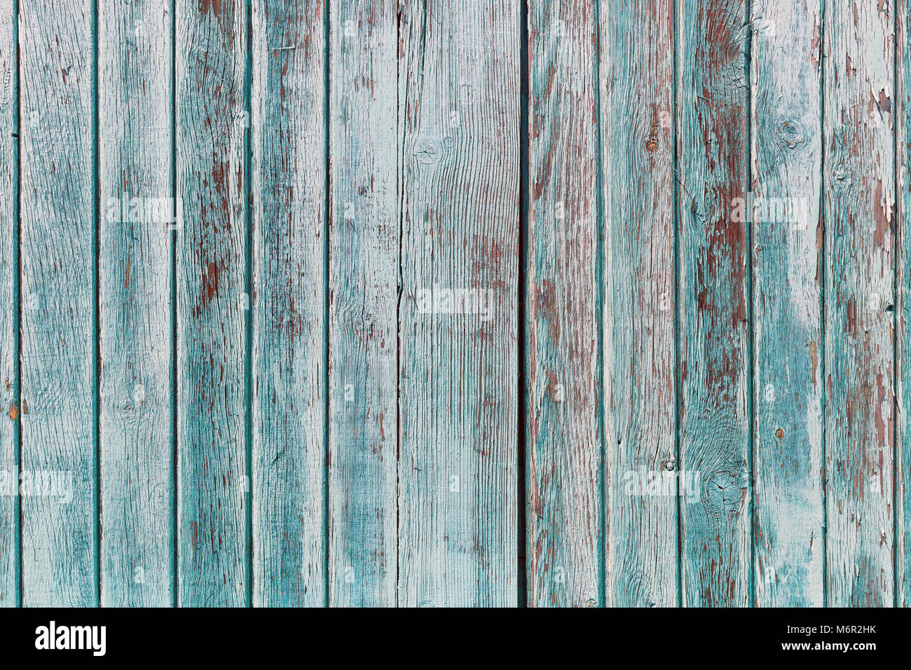 Old blue painted boards for use as a background Stock Photo - Alamy