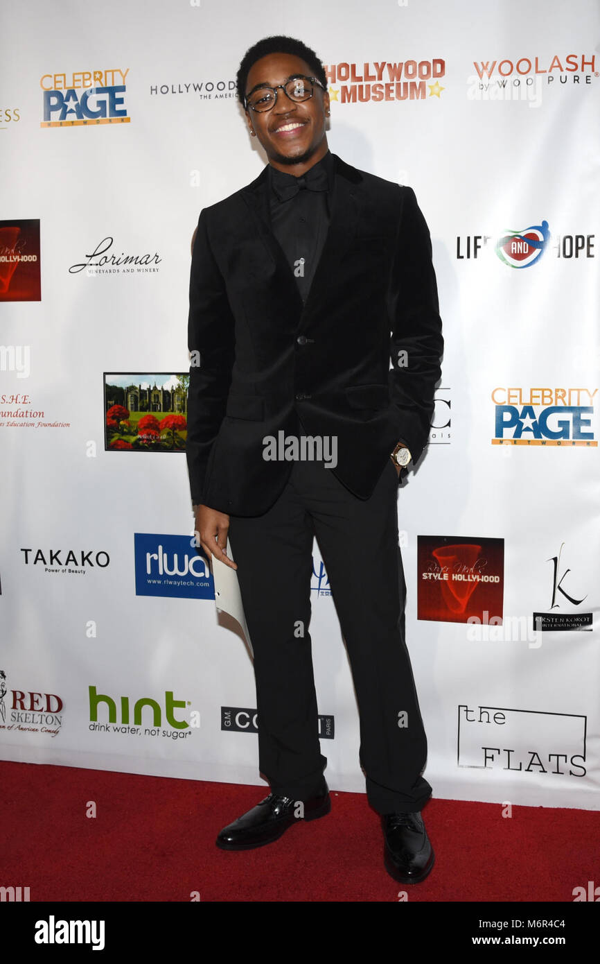 Hollywood, USA. 04th Mar, 2018. Dorian Davis attends The 3rd Annual ...