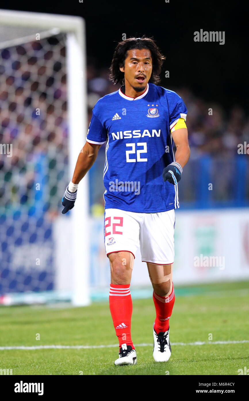 Sankyo Frontier Kashiwa Stadium, Chiba, Japan. 2nd Mar, 2018. Yuji ...