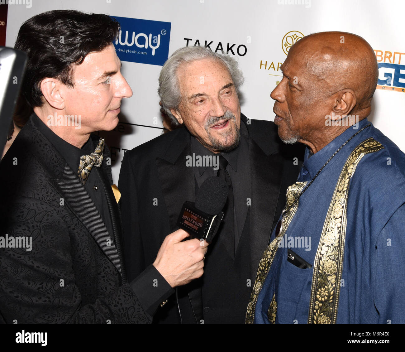 Hollywood, USA. 04th Mar, 2018. Hal Linden and Louis Gossett Jr ...