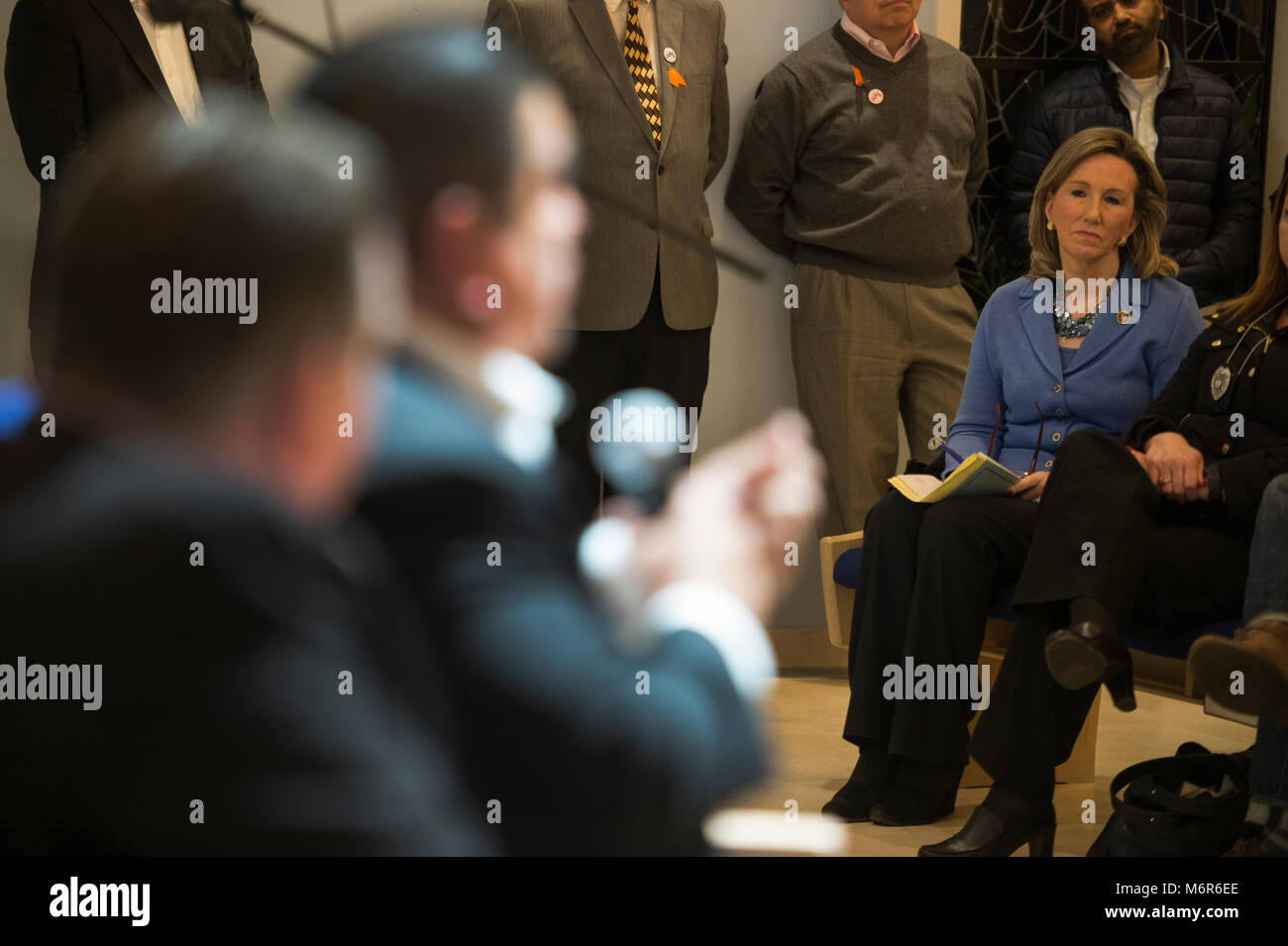 Leesburg, Virginia, USA. 5th March, 2018. Tony McAleer a former white ...