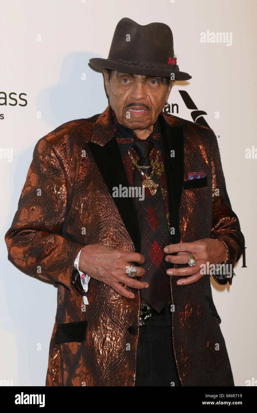 Los Angeles, CA, USA. 4th Mar, 2018. Joe Jackson at arrivals for Elton ...