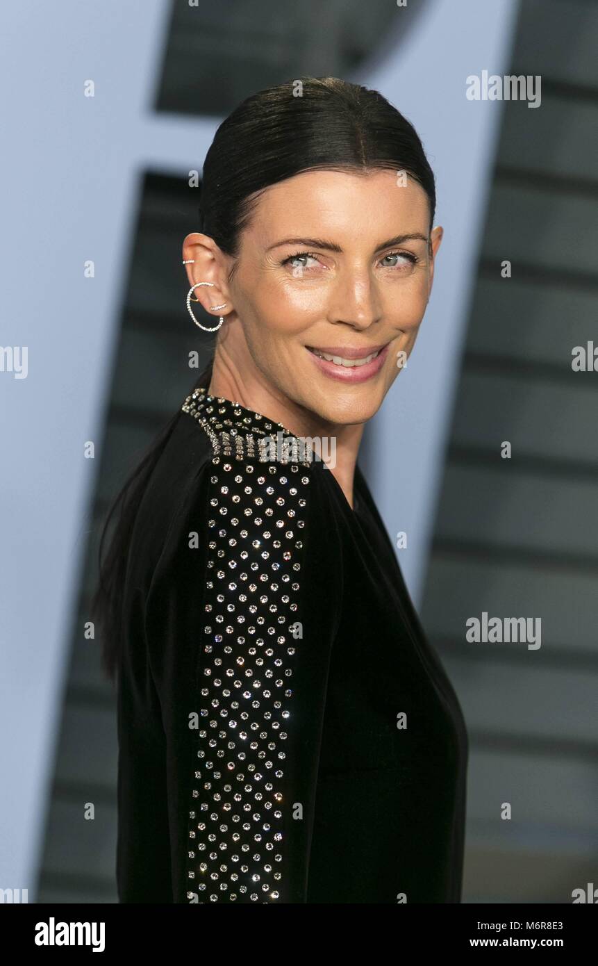 Liberty Ross attends the Vanity Fair Oscar Party at Wallis Annenberg ...