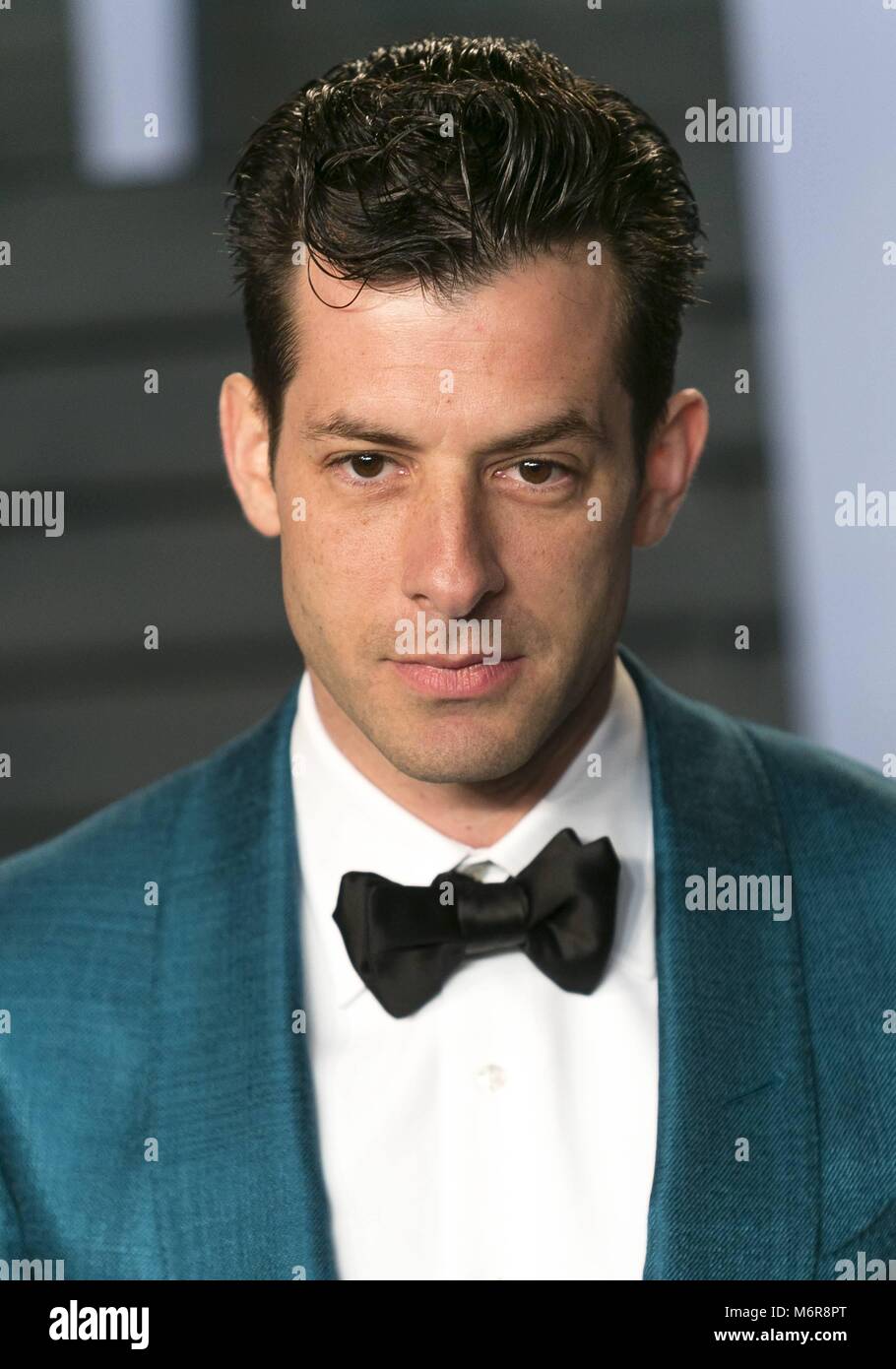 Mark Ronson attends the Vanity Fair Oscar Party at Wallis Annenberg ...