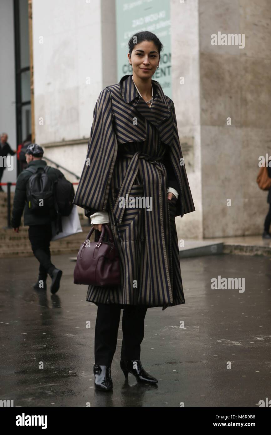 Paris, Frankreich. 04th Mar, 2018. Caroline Issa, Editor at Tank ...