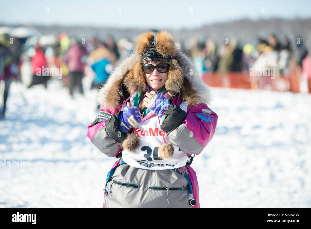 Willow, Alaska, USA. 4th Mar, 2018. DeeDee Jonrowe of Willow, AK, USA ...