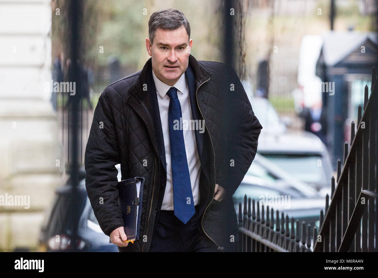 London, UK. 6th March, 2018. David Gauke MP, Lord Chancellor and ...