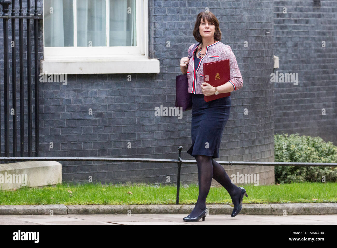 Clean growth claire perry arrives hi-res stock photography and images ...