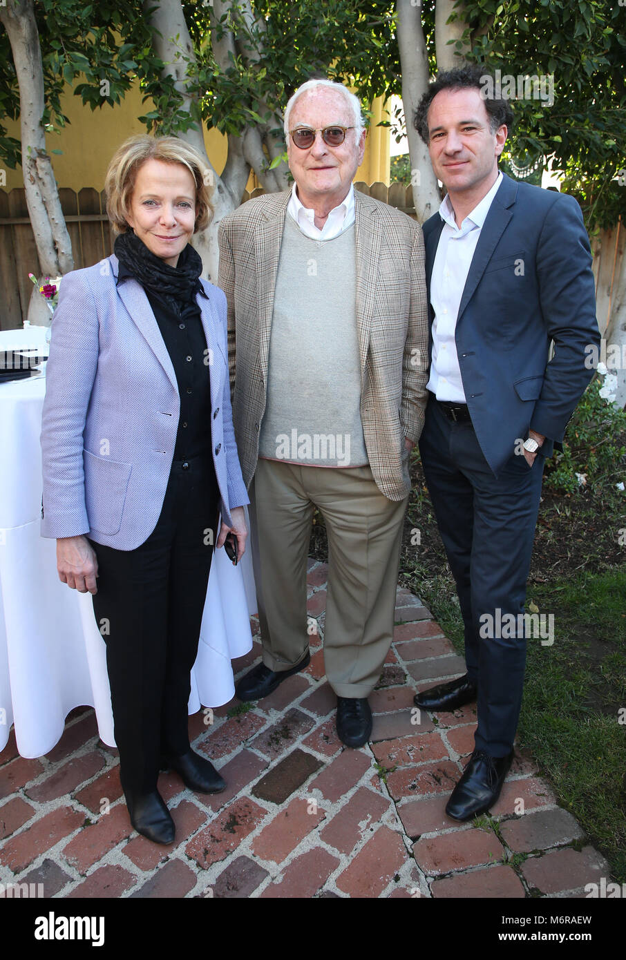 Beverly Hills, Ca. 5th Mar, 2018. Frédérique Bredin, James Ivory, Guest ...