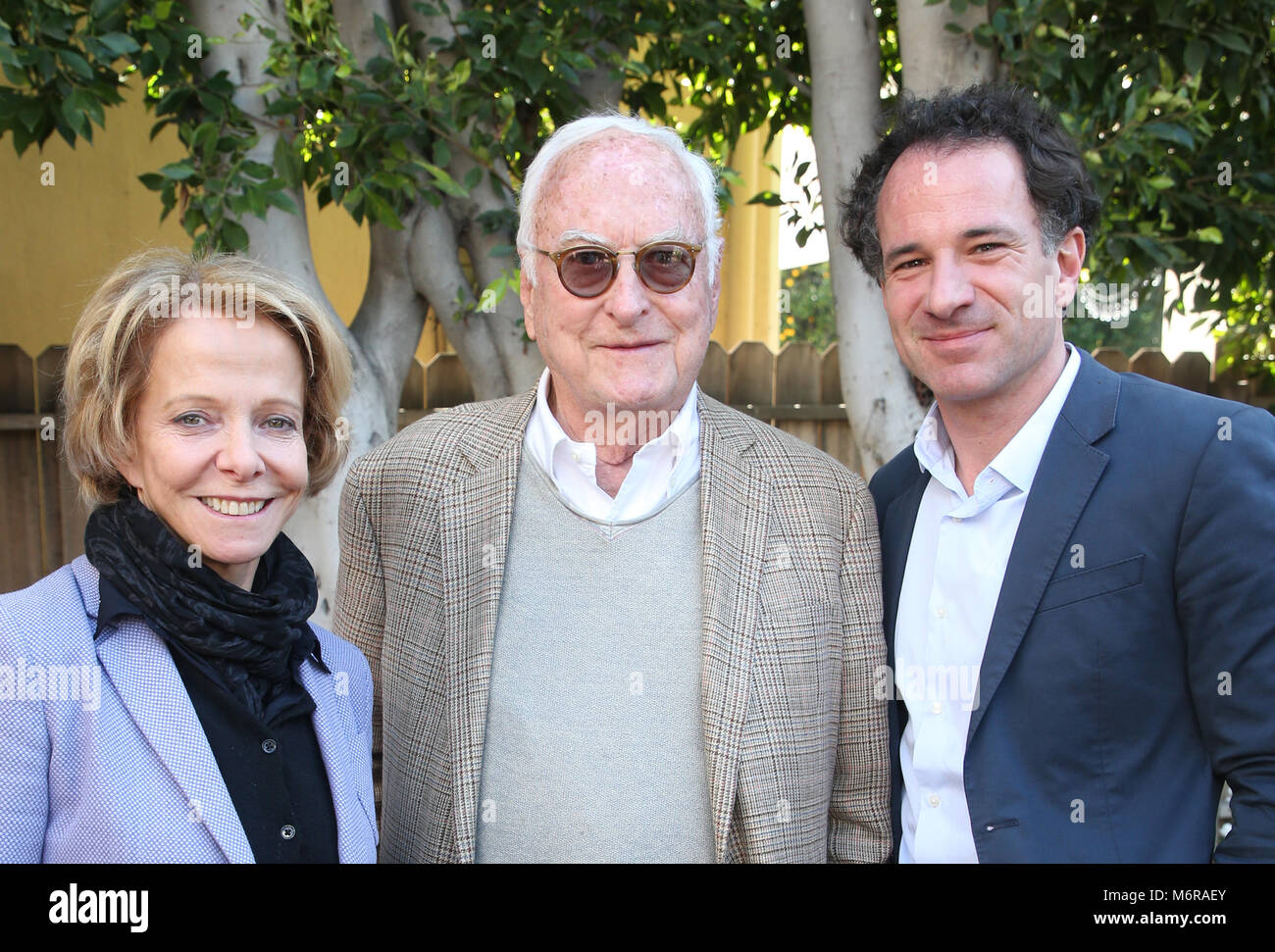 Beverly Hills, Ca. 5th Mar, 2018. Frédérique Bredin, James Ivory, Guest ...