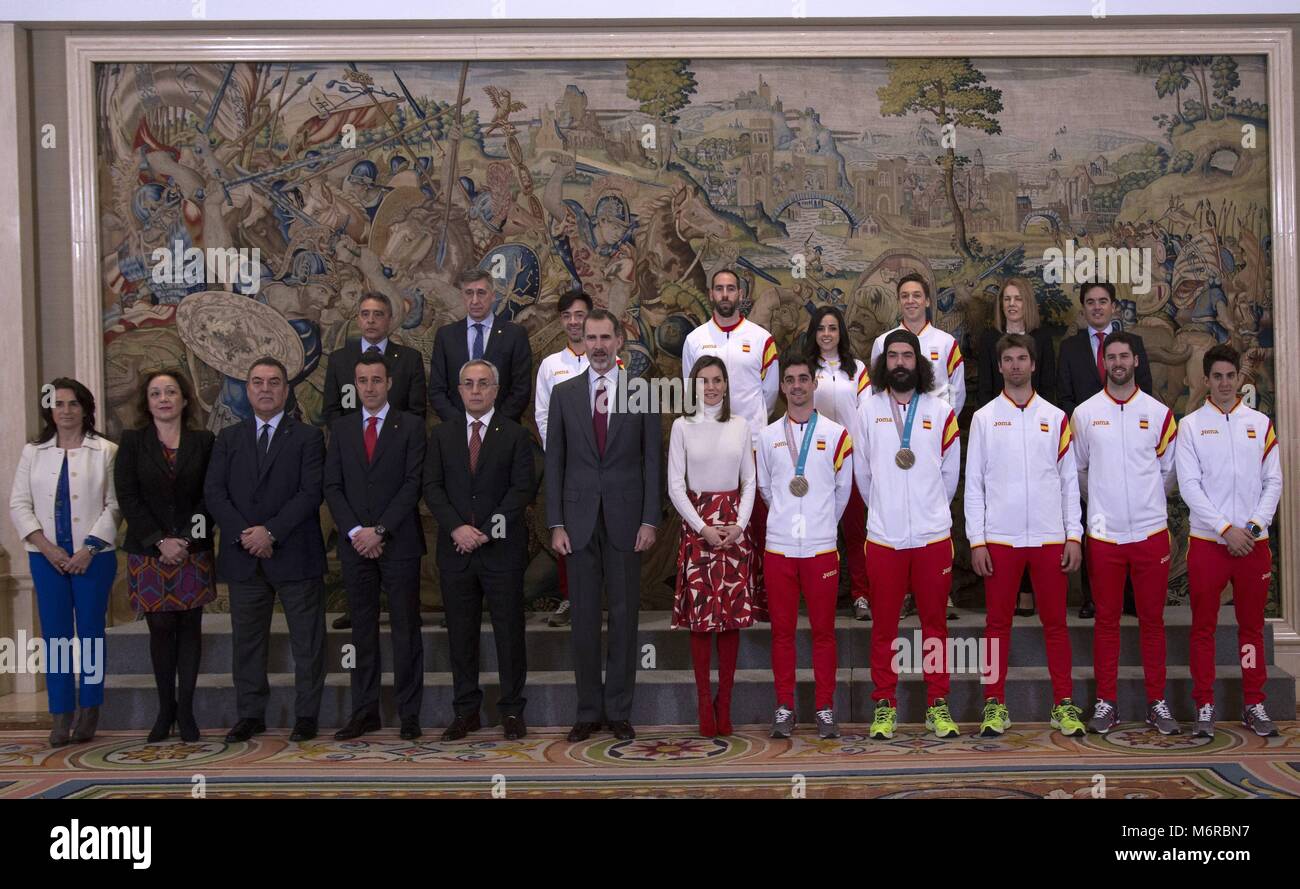 Reyes audiencia equipo Juegos Olimpicos PyeongChang 2018 FELIPE DE ...