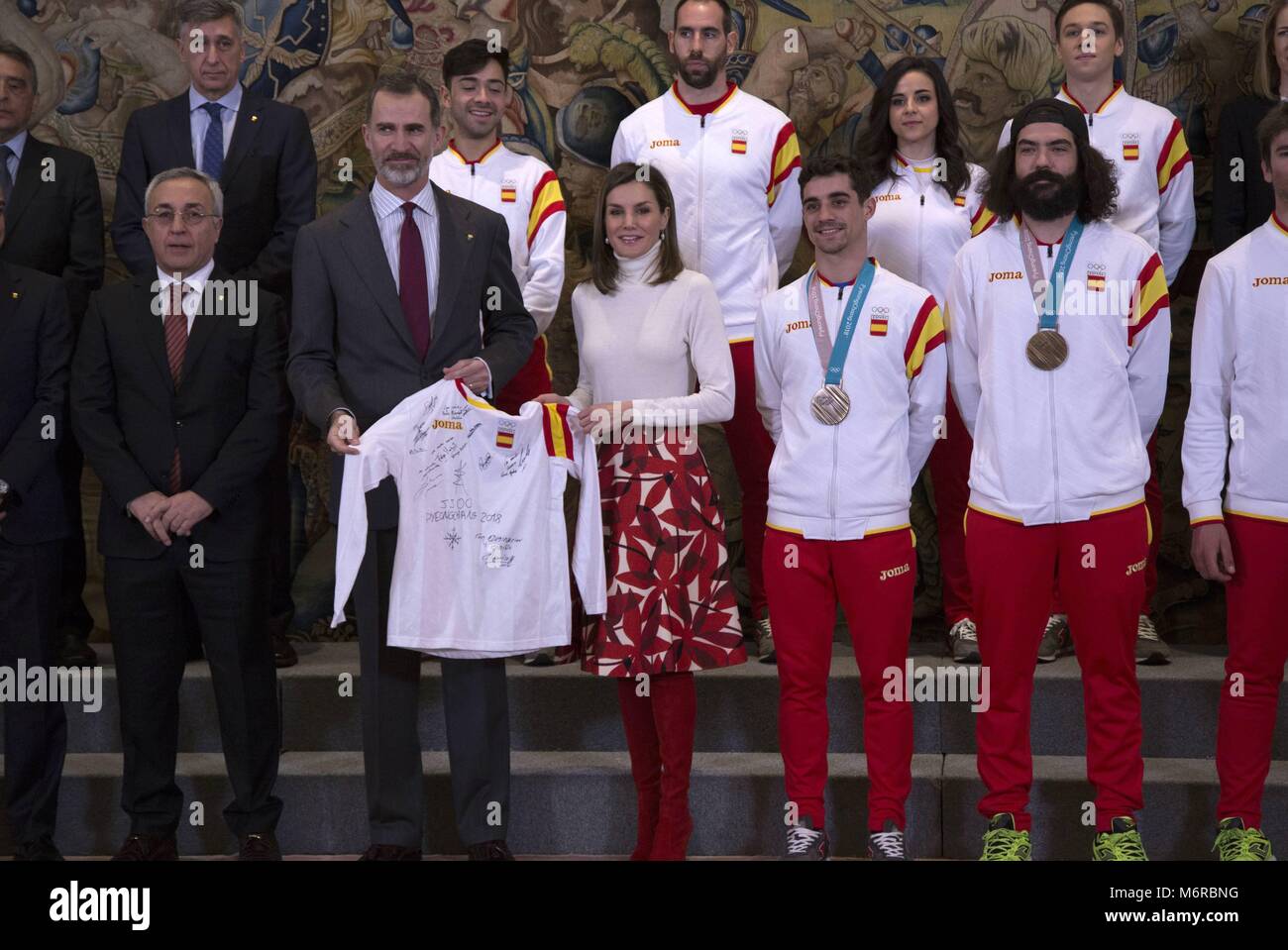 Reyes audiencia equipo Juegos Olimpicos PyeongChang 2018 FELIPE DE ...