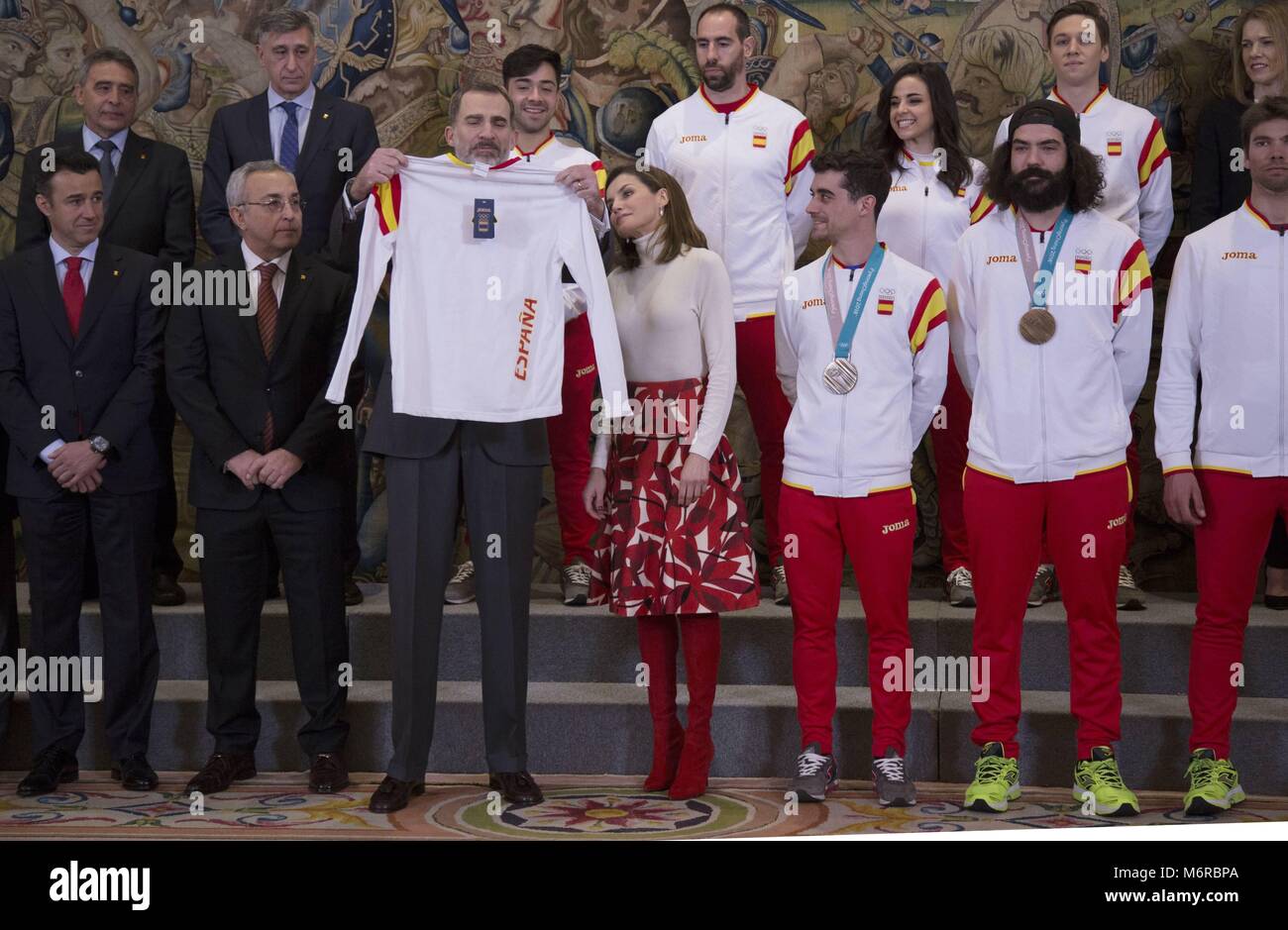 Reyes audiencia equipo Juegos Olimpicos PyeongChang 2018 FELIPE DE ...