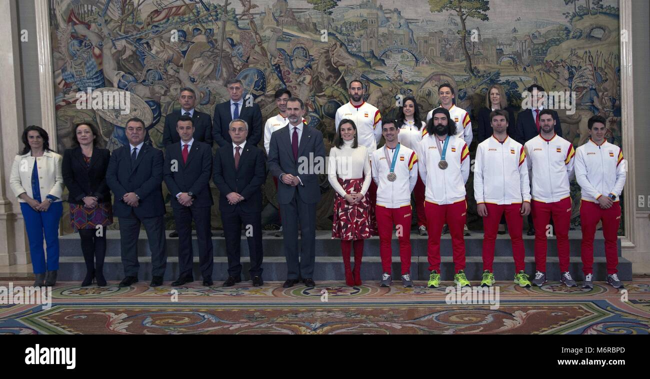 Reyes audiencia equipo Juegos Olimpicos PyeongChang 2018 FELIPE DE ...