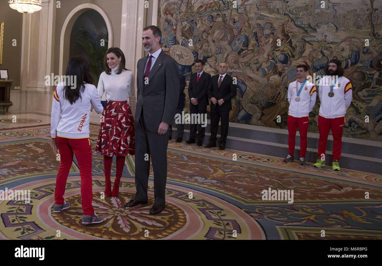 Reyes audiencia equipo Juegos Olimpicos PyeongChang 2018 FELIPE DE ...