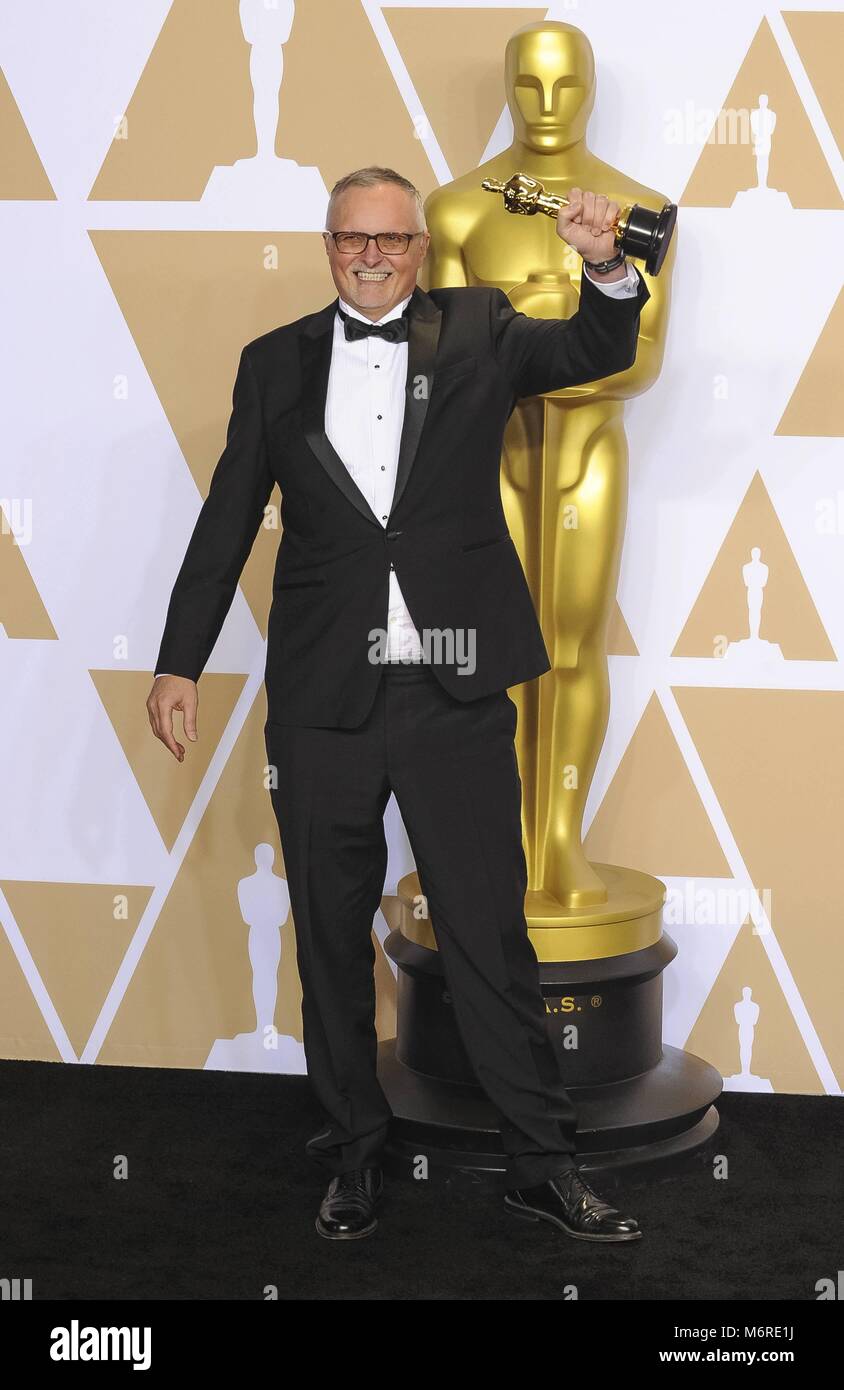 Hollywood, United States Of America. 04th Mar, 2018. Editor Lee Smith ...