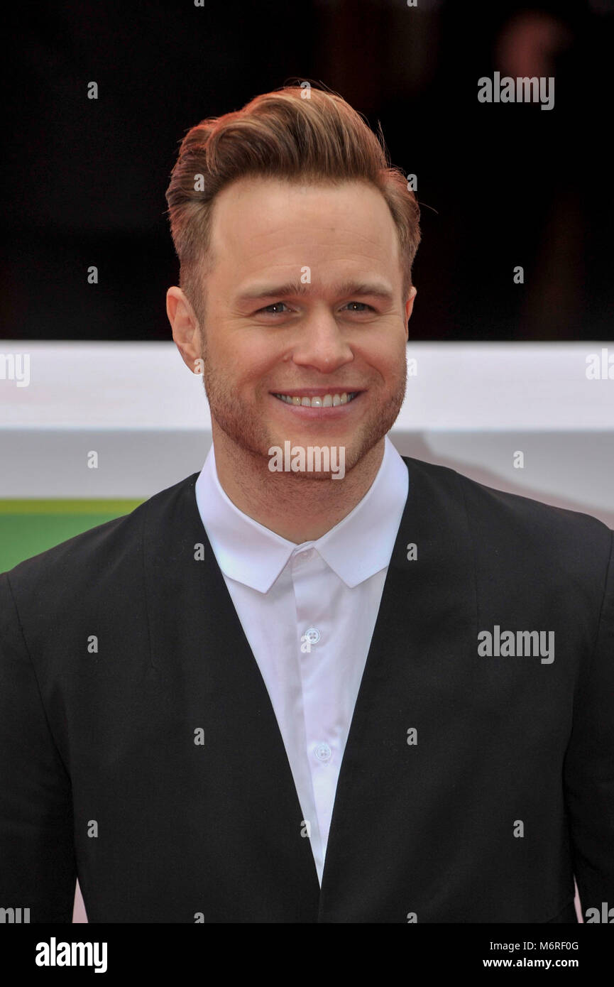 London, UK. 6 March 2018. Olly Murs, singer, arrives for the Prince's ...