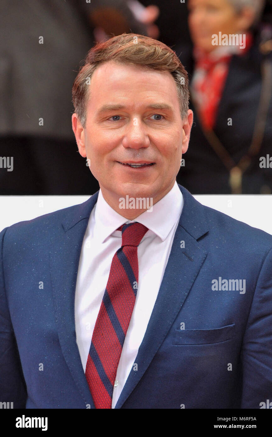 London, UK. 6 March 2018. Richard Arnold, TV presenter, arrives for the ...