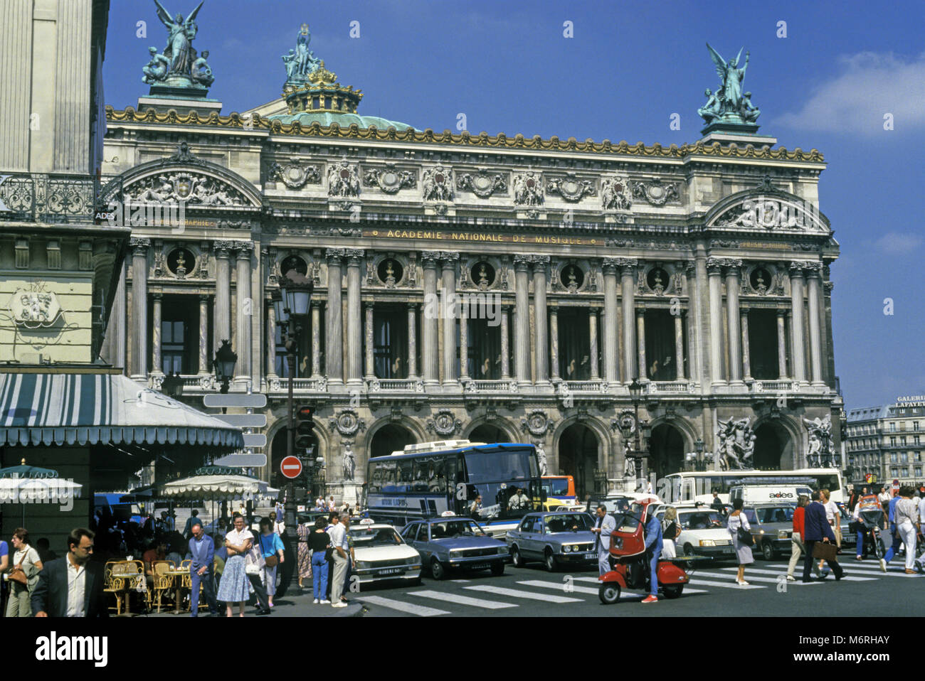 Crosswalk 1980s hi-res stock photography and images - Alamy