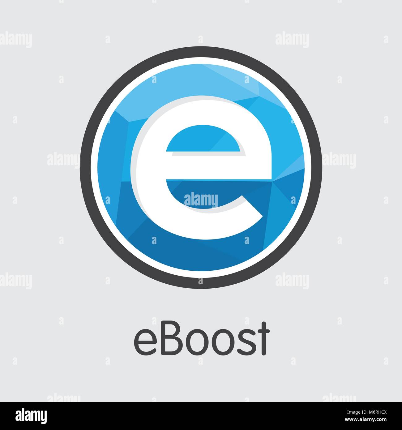 Eboost Crypto Currency - Vector Symbol Stock Vector Image & Art - Alamy
