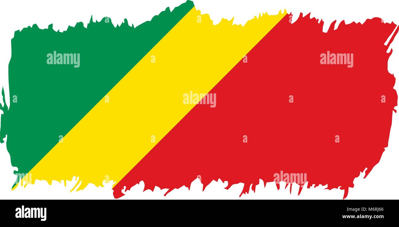 Congo flag, vector illustration Stock Vector Image & Art - Alamy