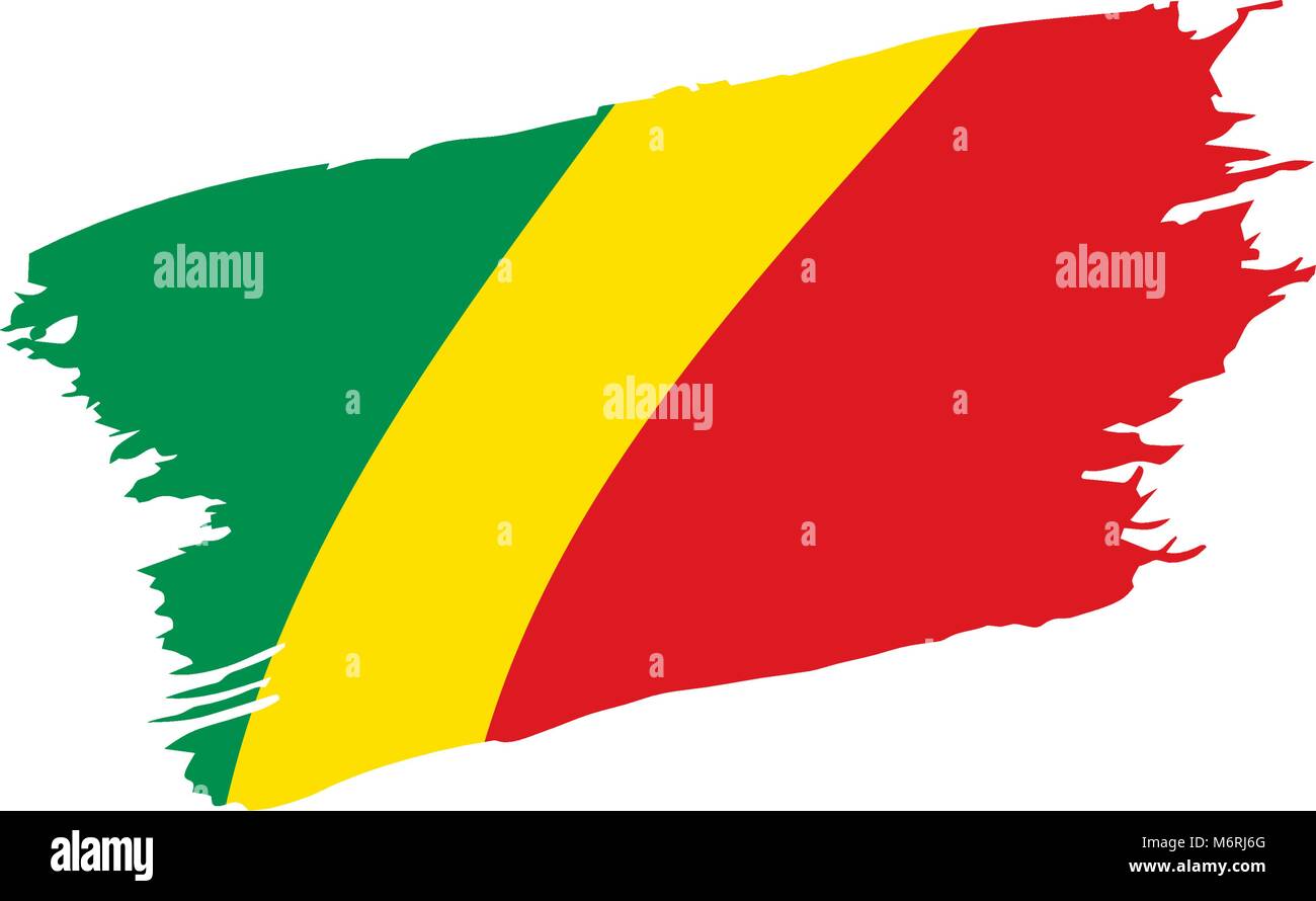 Congo flag, vector illustration Stock Vector Image & Art - Alamy
