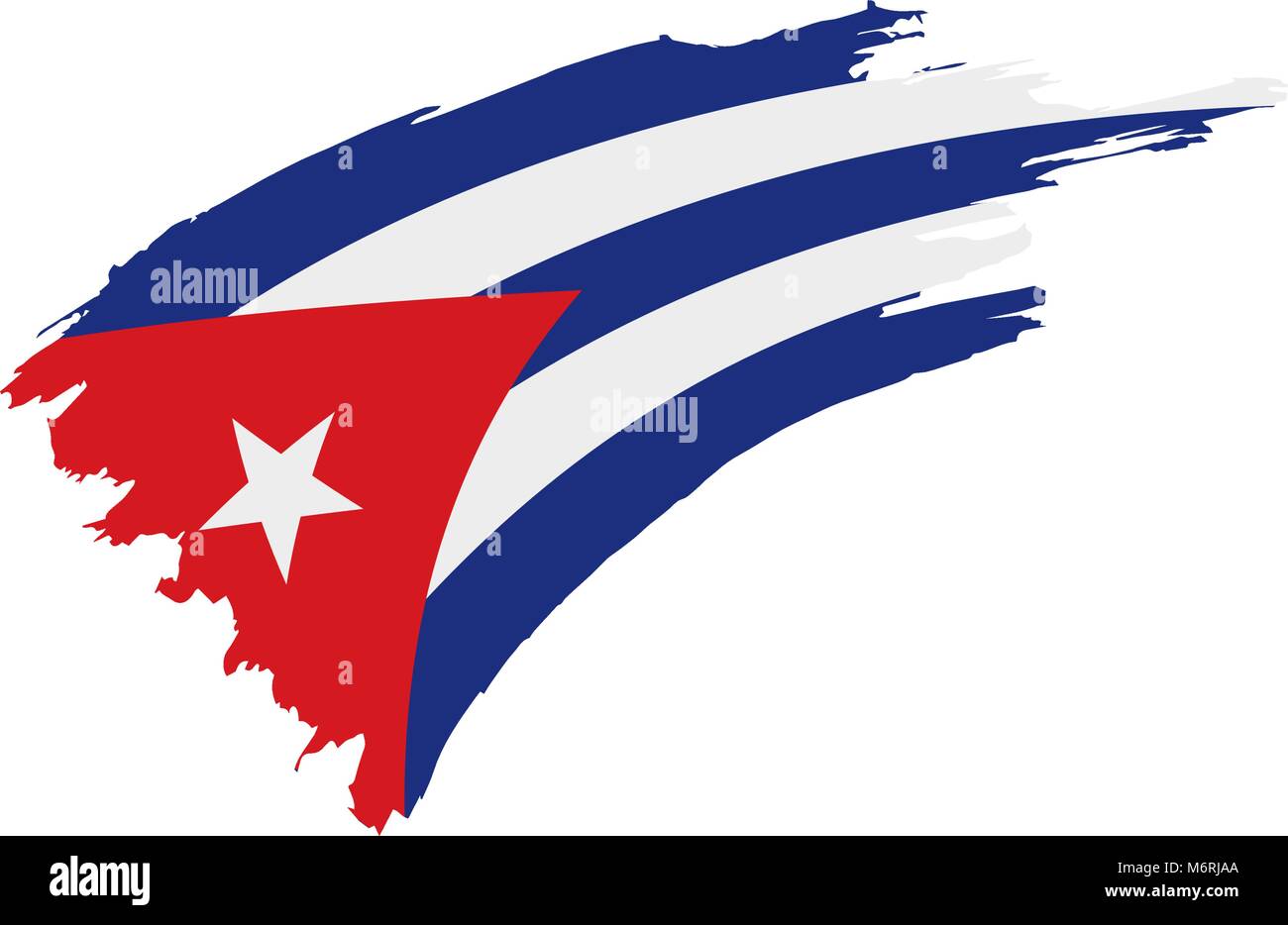 Cuban flag drawing Stock Vector Images - Alamy