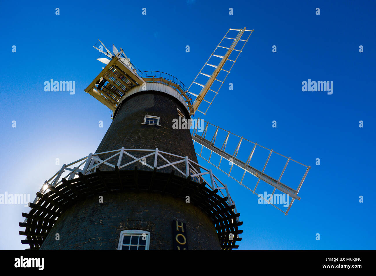 The windmill at Bircham, North Norfolk Stock Photo - Alamy