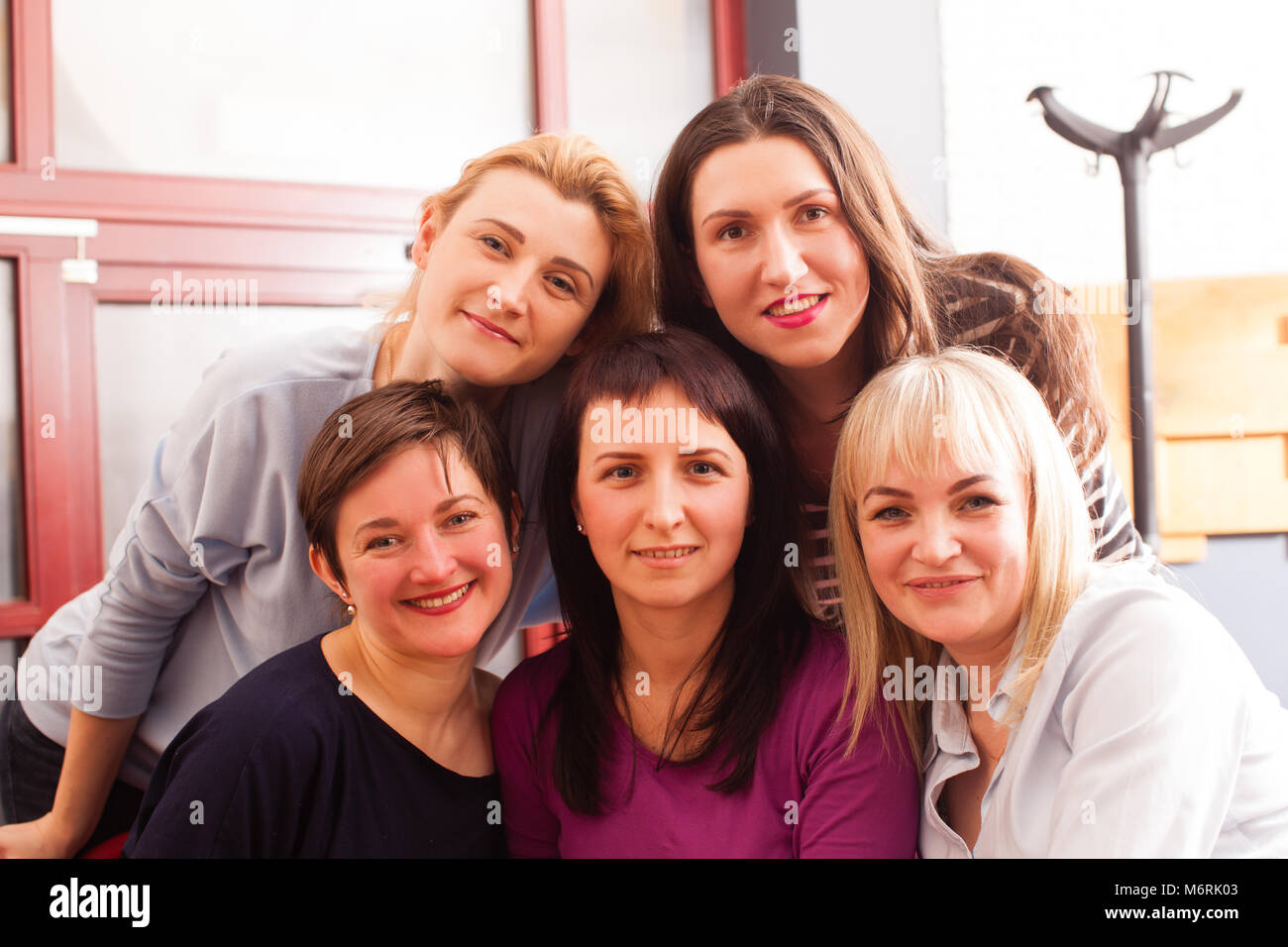 Corporate female staff Stock Photo - Alamy