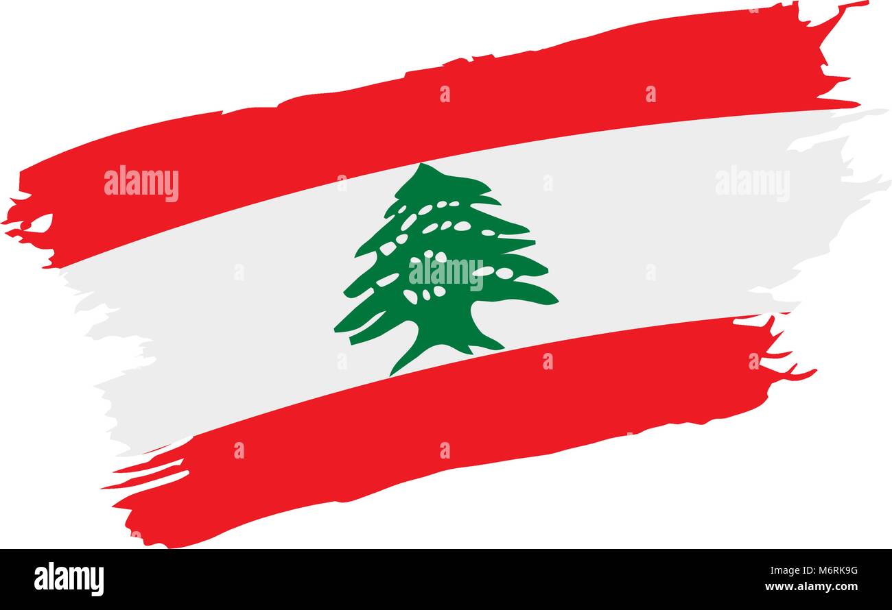 Lebanese flag, vector illustration Stock Vector Image & Art - Alamy