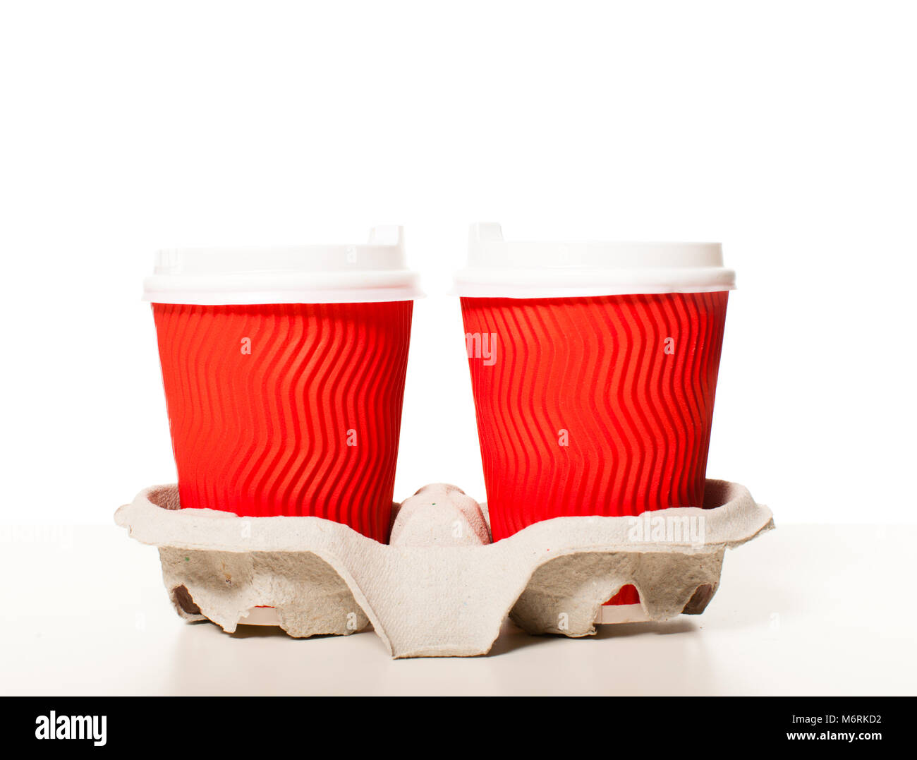 Set of paper cups Stock Photo - Alamy