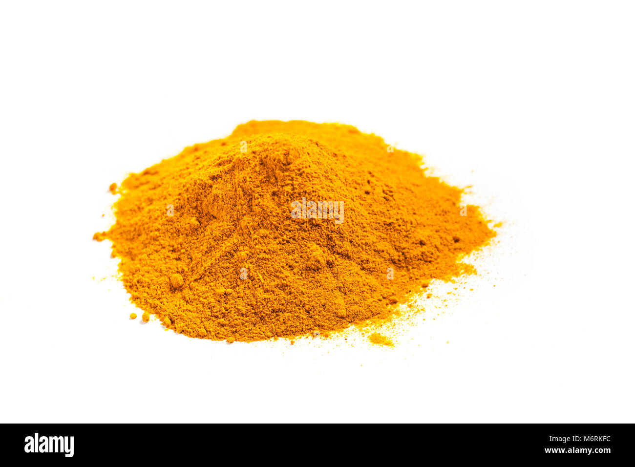 The turmeric powder Stock Photo - Alamy