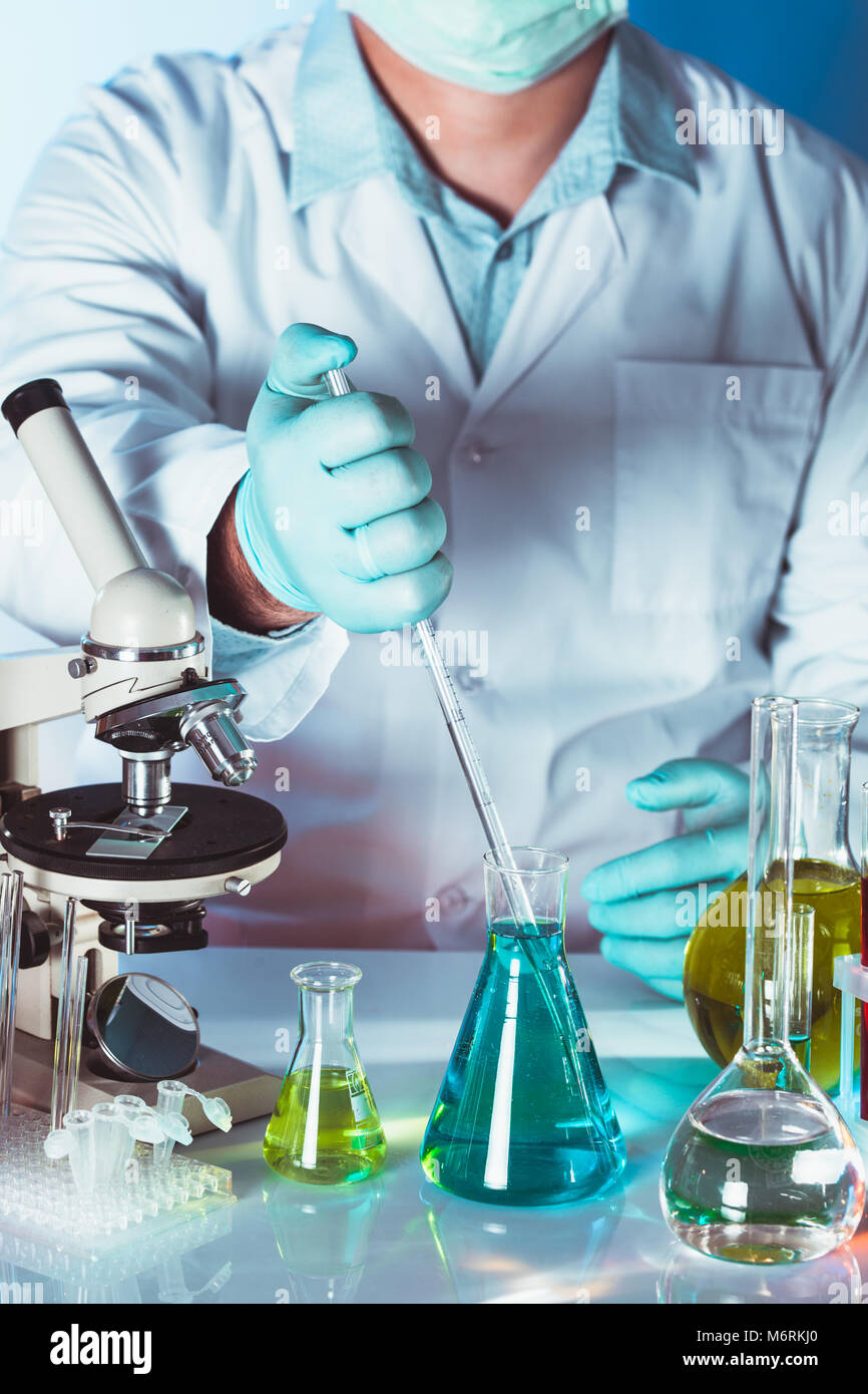 The laboratory tubes Stock Photo - Alamy