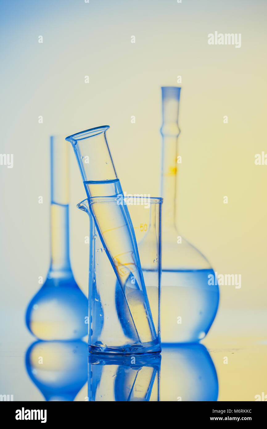 The laboratory glass Stock Photo - Alamy