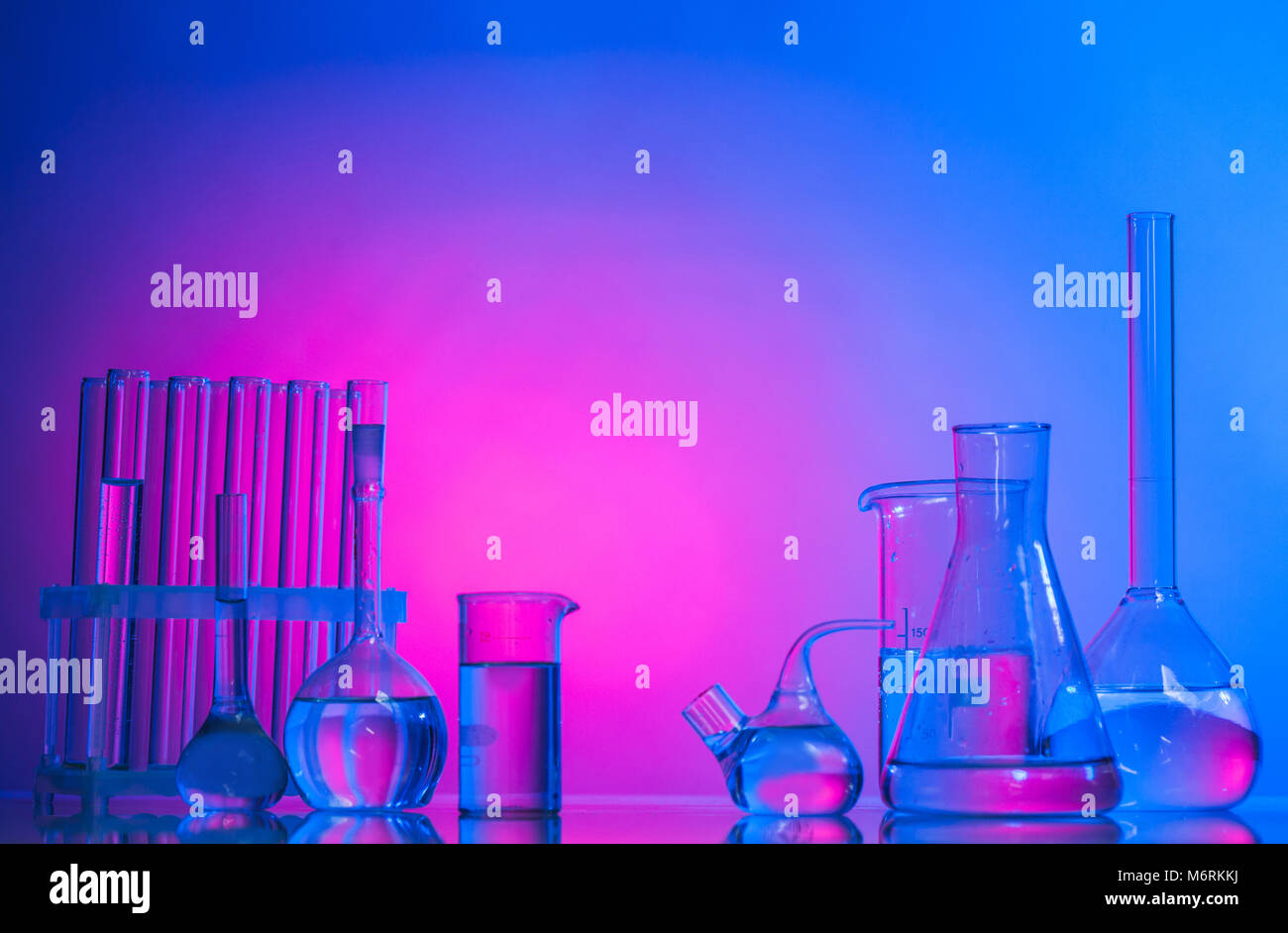 The Laboratory glass Stock Photo - Alamy