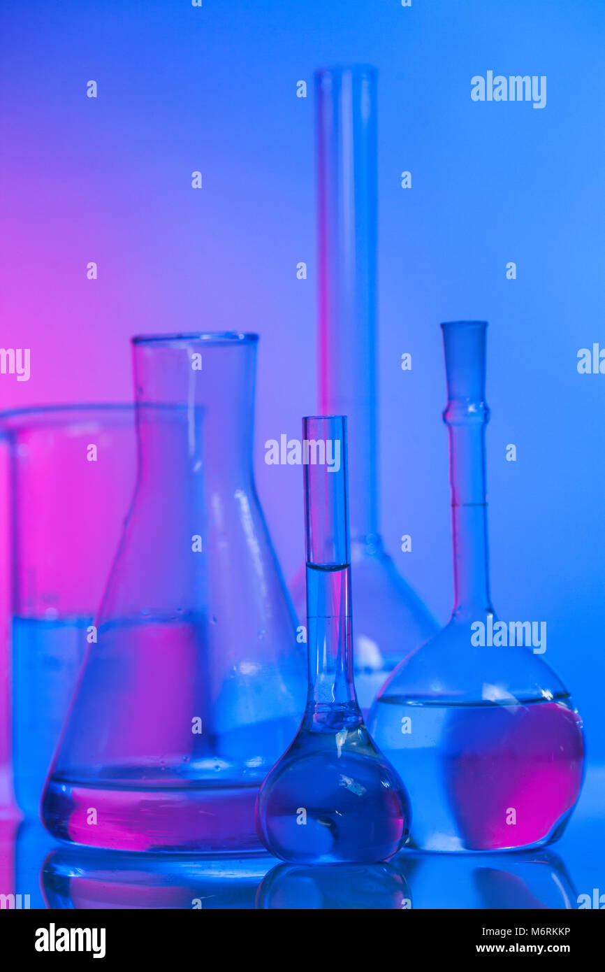 The Laboratory glass Stock Photo - Alamy