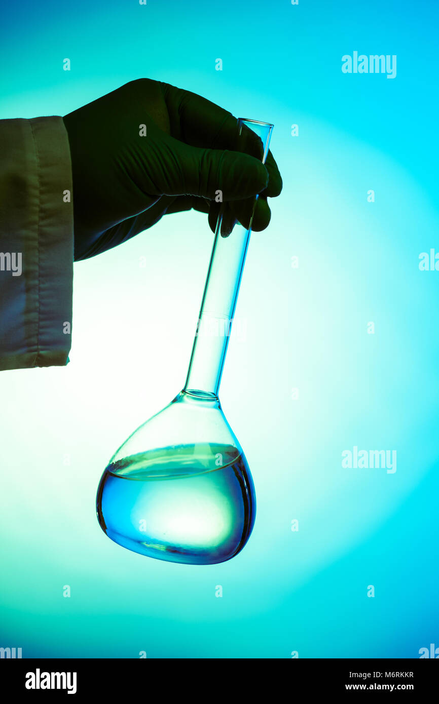 The conical flask Stock Photo - Alamy