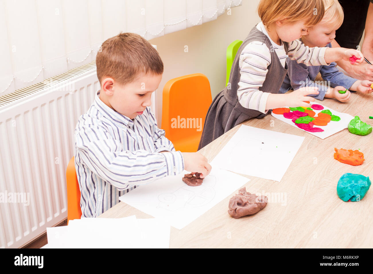 Interesting lesson modeling Stock Photo - Alamy