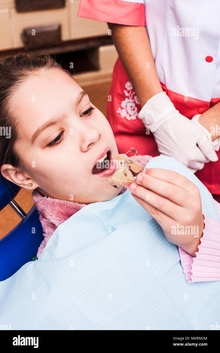 Methods of Teeth Bite Correction Stock Photo - Alamy