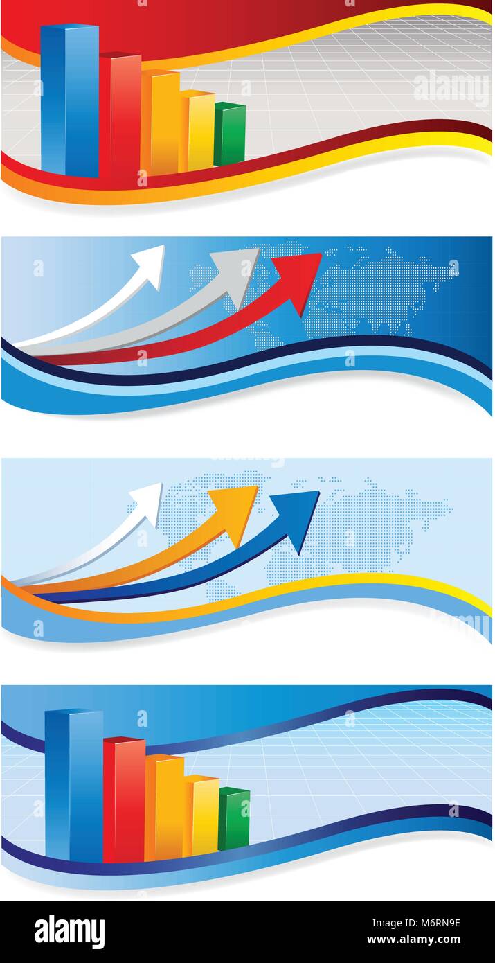 collection of colorful geometric 3D shapes suitable as header for web ...