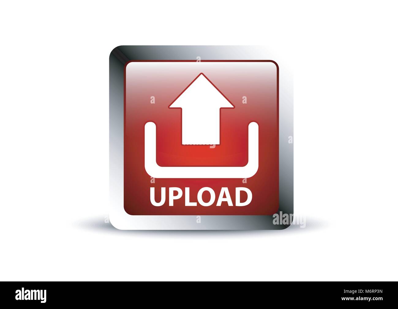Design vector of upload web button Stock Vector Image & Art - Alamy