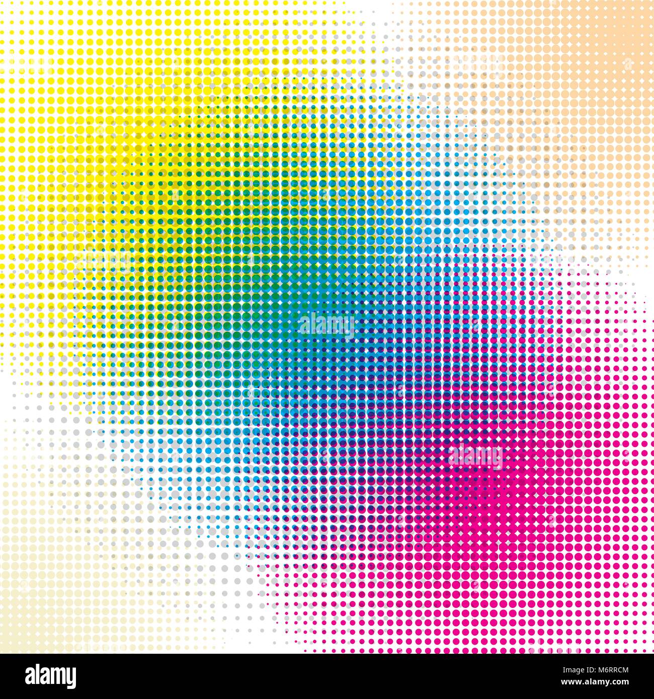 color halftone dots vector background Stock Vector Image & Art - Alamy