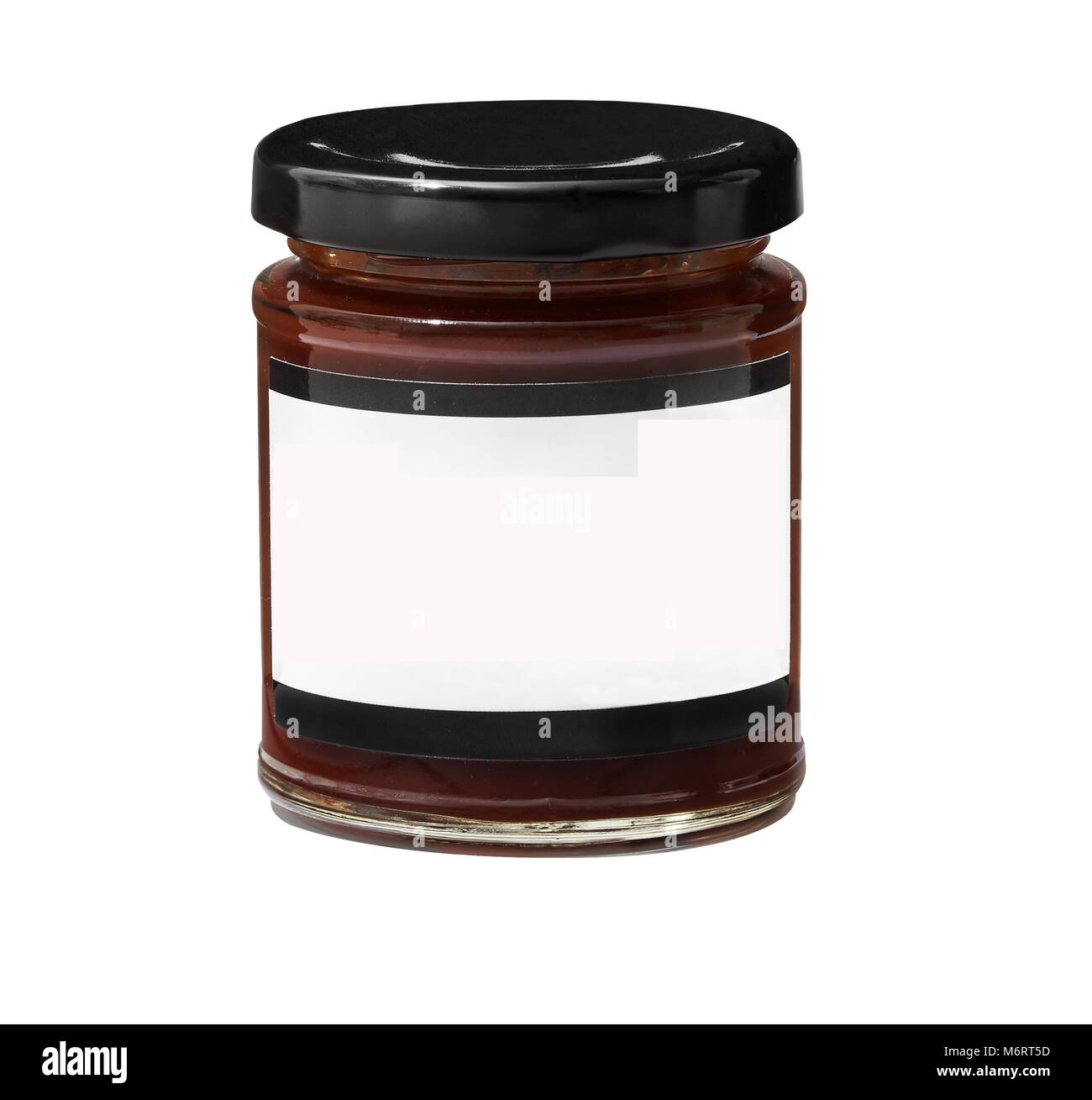 Strawberry jam isolated on Cut Out Stock Images & Pictures - Alamy
