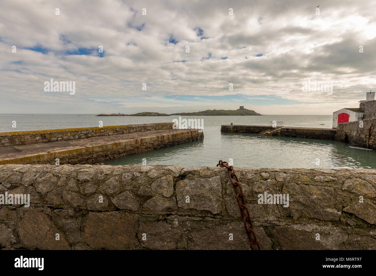 A view of Coliemore Harbour, Dalkey, Dublin Stock Photo - Alamy