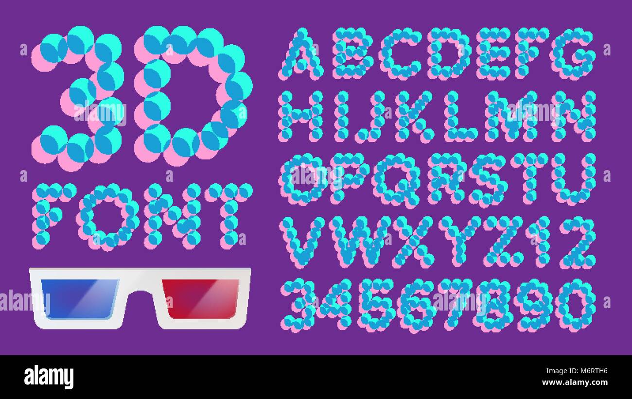 Holographic Font High Resolution Stock Photography and Images - Alamy