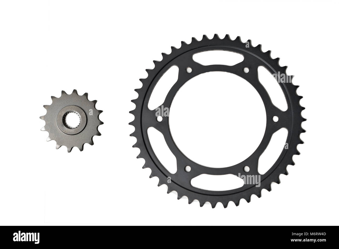 Sprocket and chain Cut Out Stock Images & Pictures - Alamy