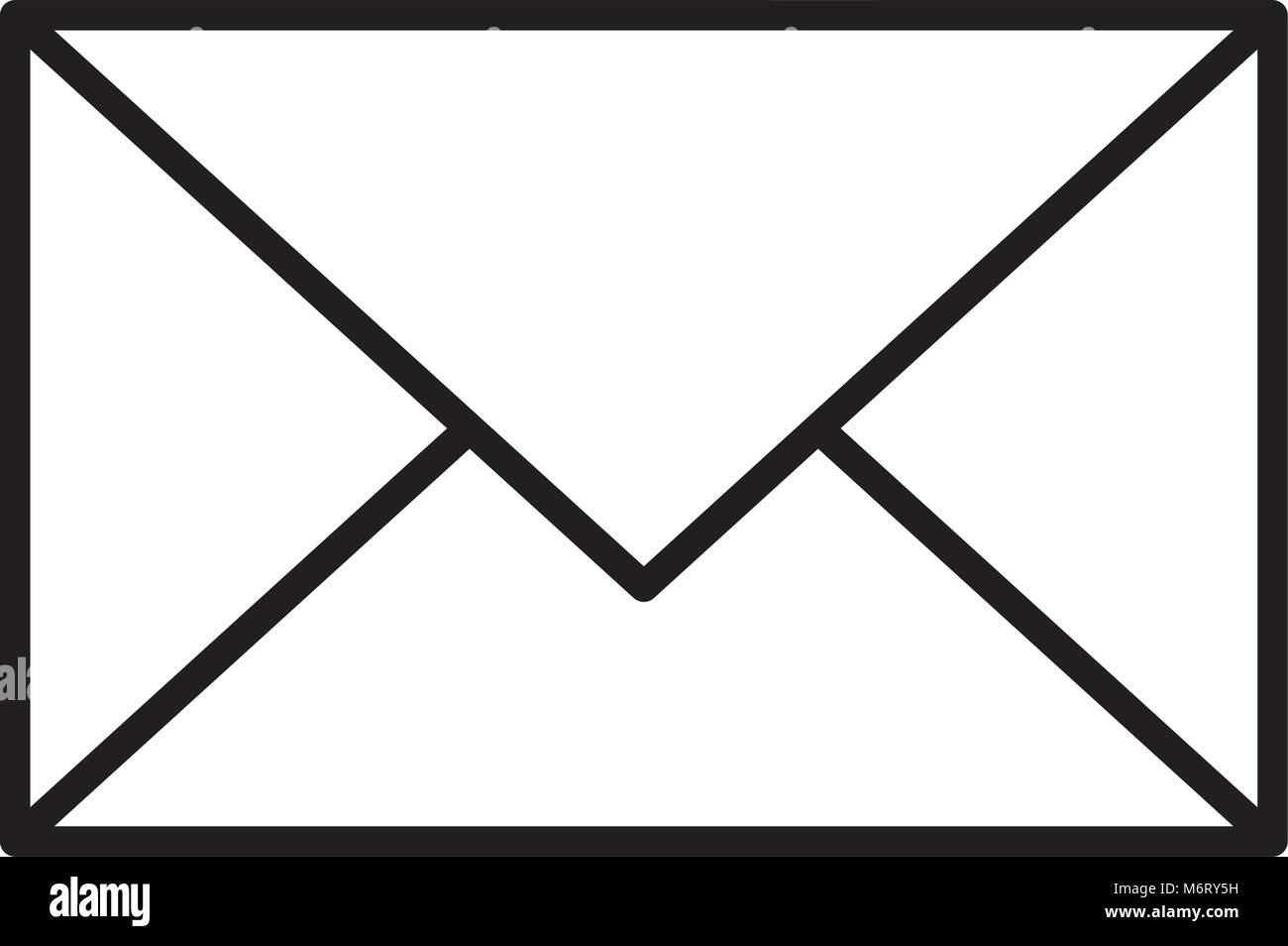 line typography text letter message style vector illustration Stock ...